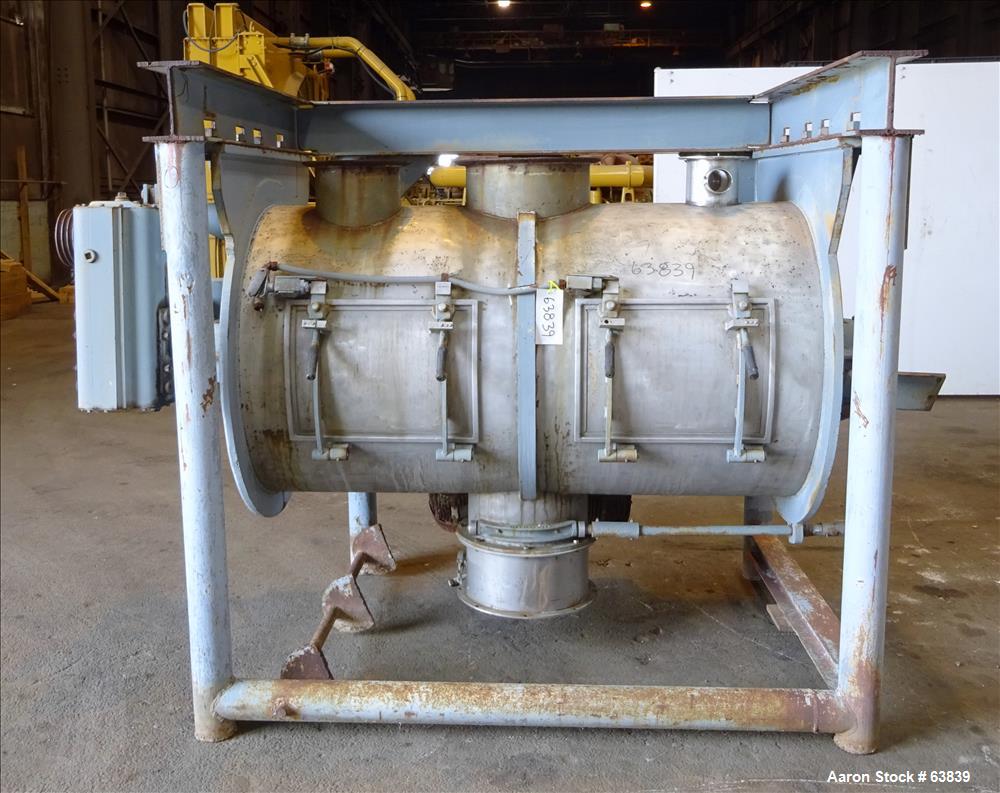 Used Littleford Plow Mixer, Model FKM-1200E, 304 Stainless Steel. 26