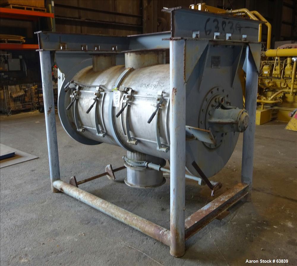 Used Littleford Plow Mixer, Model FKM-1200E, 304 Stainless Steel. 26