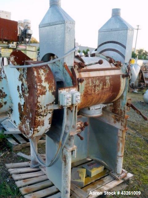 Used Littleford Plow Mixer, Model FM100, 3.3 Cubic Feet (100 Liter),