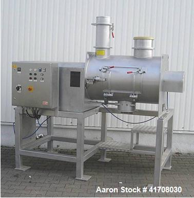 UsedLodige Ploughshare Mixer. Horizontal cylindrical mixing chamber.