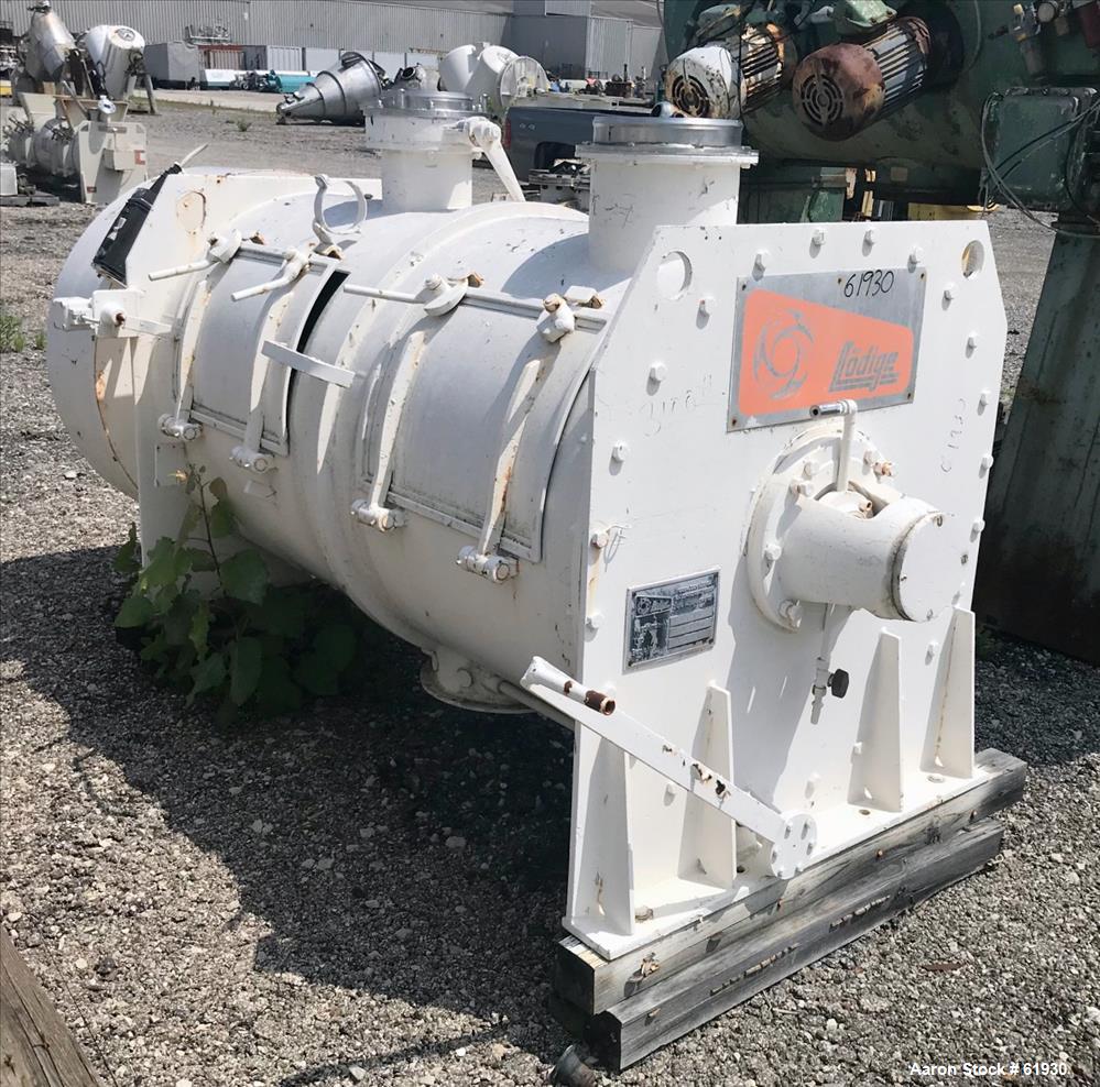 Used Lodige Plow Mixer, Type FKM1200D. 29.6 Cubic feet working capaci
