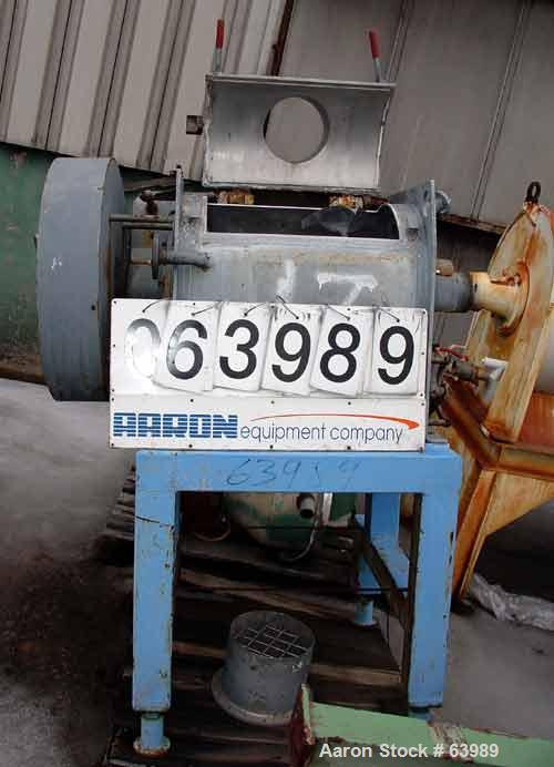 Used Morton Machine Company Plow Mixer, Model FM 130-D, 304 Stainless