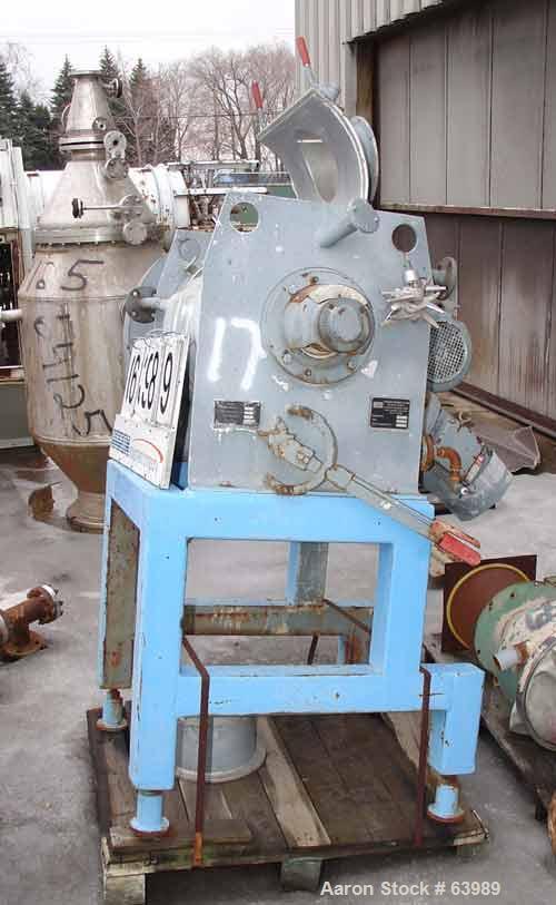 Used Morton Machine Company Plow Mixer, Model FM 130-D, 304 Stainless