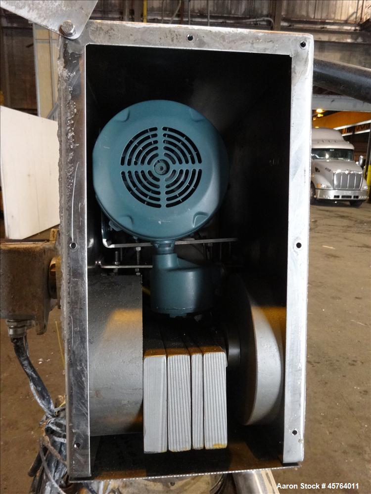 Used Processall Tilt-A-Mix Lab Size Plow Mixer, Model 4 H/V, 304 Stai