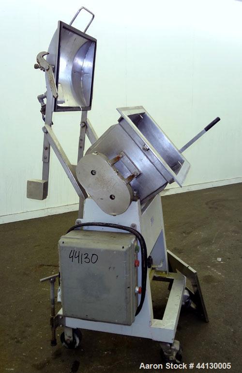 Used Double Arm Mixer, 304 Stainless Steel. Approximate 10 gallon wor