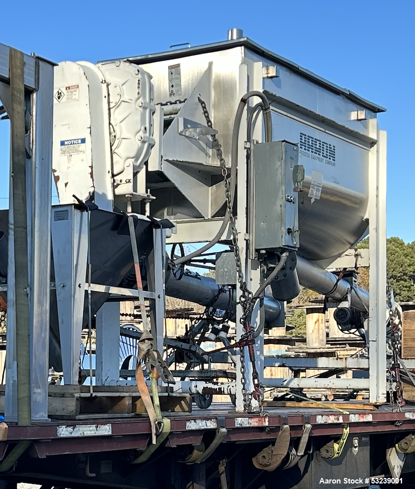 Used- Aaron Process Equipment Double Spiral Ribbo