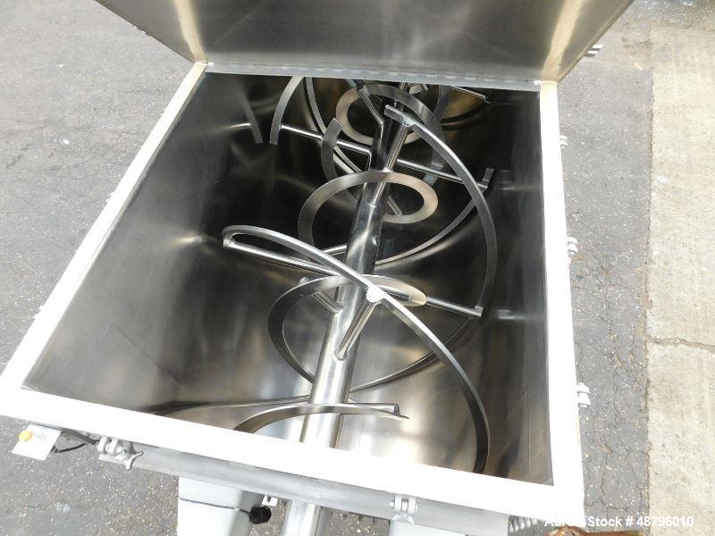 Used JH Day Double Ribbon Blender. This all Stainless Steel unit's tr