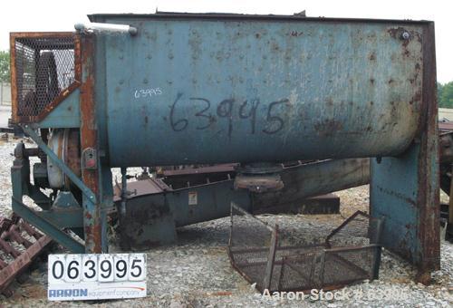 Used Marion Interrupted Double Spiral Ribbon Blender, 130 Cubic Feet,