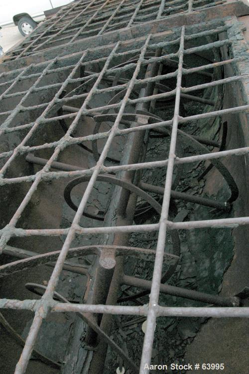 Used Marion Interrupted Double Spiral Ribbon Blender, 130 Cubic Feet,