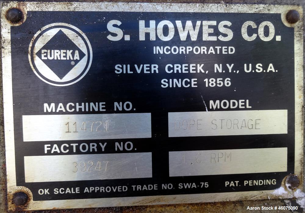 Used S. Howes Ribbon Blender, Approximate 1700 Total Cubic Feet, 304
