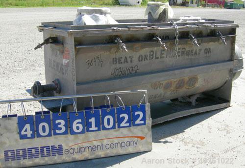 Used Stricklin Company Ribbon Blender, 21 Cubic Feet, 304 Stainless S