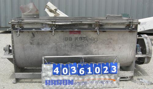 Used Stricklin Company Ribbon Blender, 21 Cubic Feet, 304 Stainless S