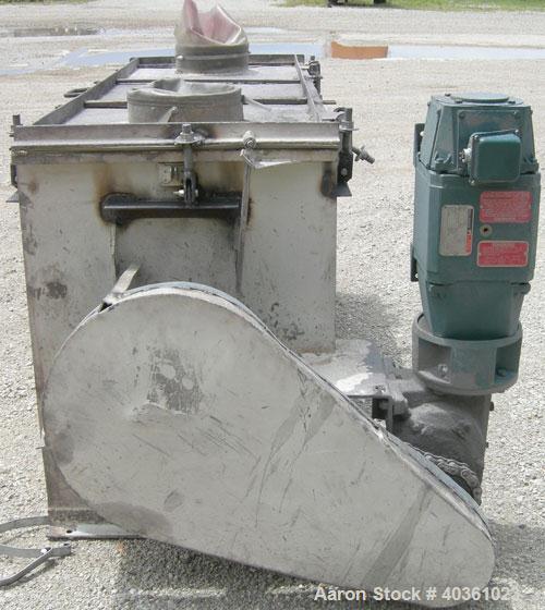 Used Stricklin Company Ribbon Blender, 21 Cubic Feet, 304 Stainless S