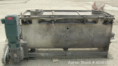 Used Stricklin Company Ribbon Blender, 21 Cubic Feet, 304 Stainless S