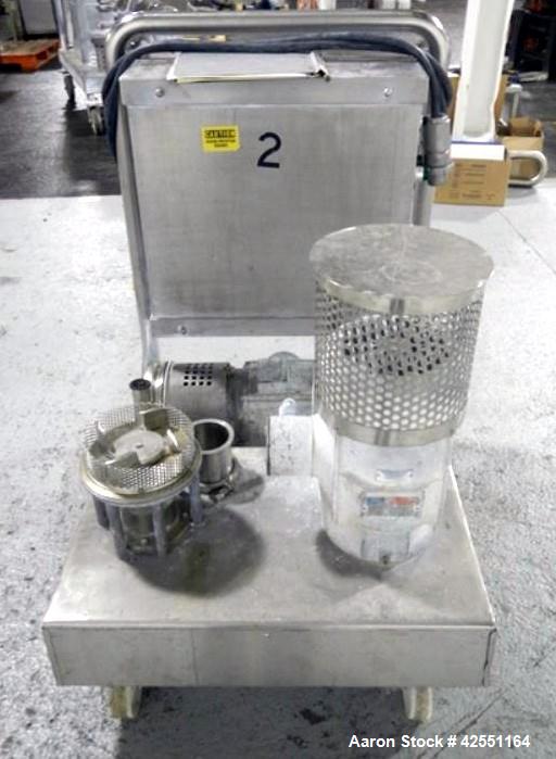 Used- Tri Clover Tri Blender, model F3218MB-B40,