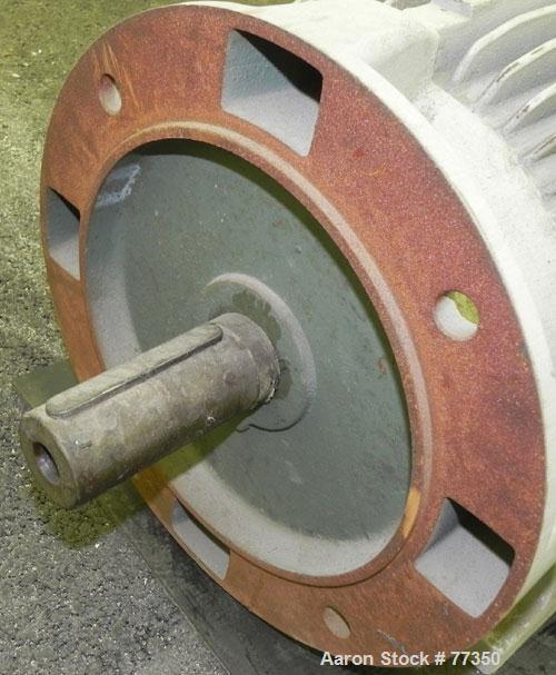 Used AEG Motor, 18.5 kw (24 hp), 3/60/460 volt, 1770 rpm.