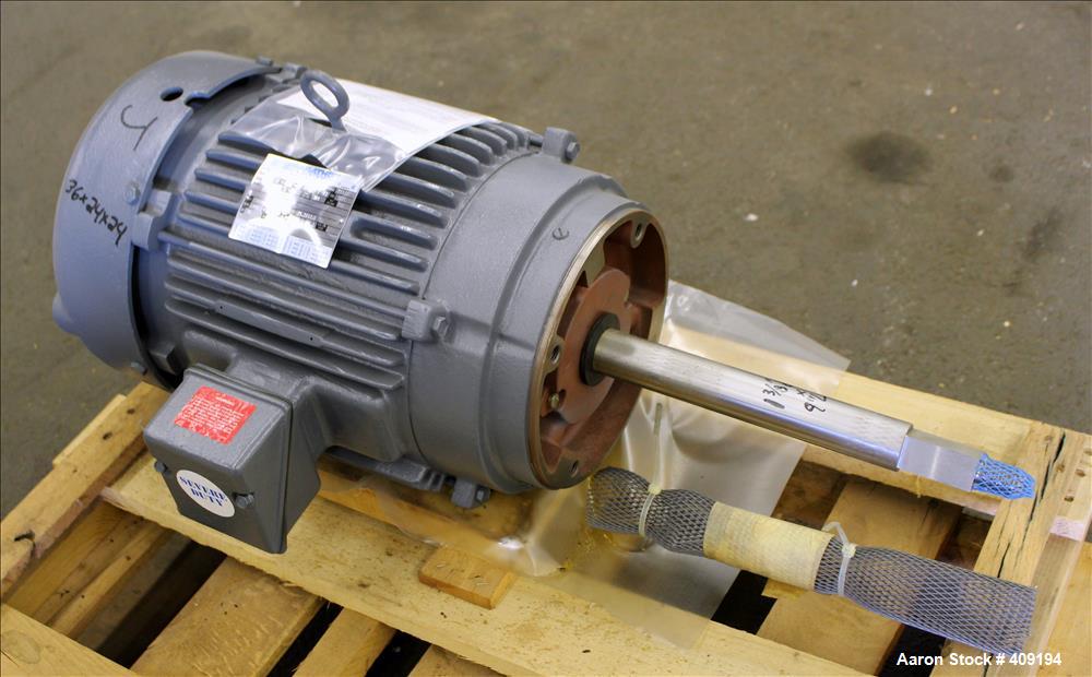 Unused- Marathon Electric AC Motor, Model 3VC 215TTFS8704AN L, 10 HP,
