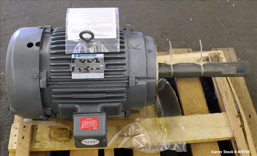 Unused- Marathon Electric AC Motor, Model 3VC 215TTFS8704AN L, 10 HP,