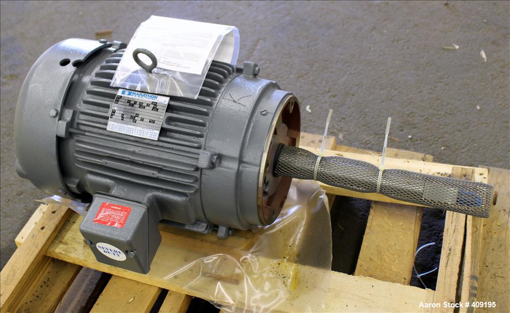 Unused- Marathon Electric AC Motor, Model 3VC 215TTFS8704AN L, 10 HP,