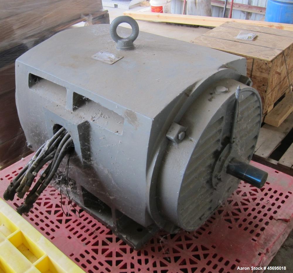 UsedToshiba 600 HP Motor, 460 volt, 3/60. 3570 RPM. (spare)