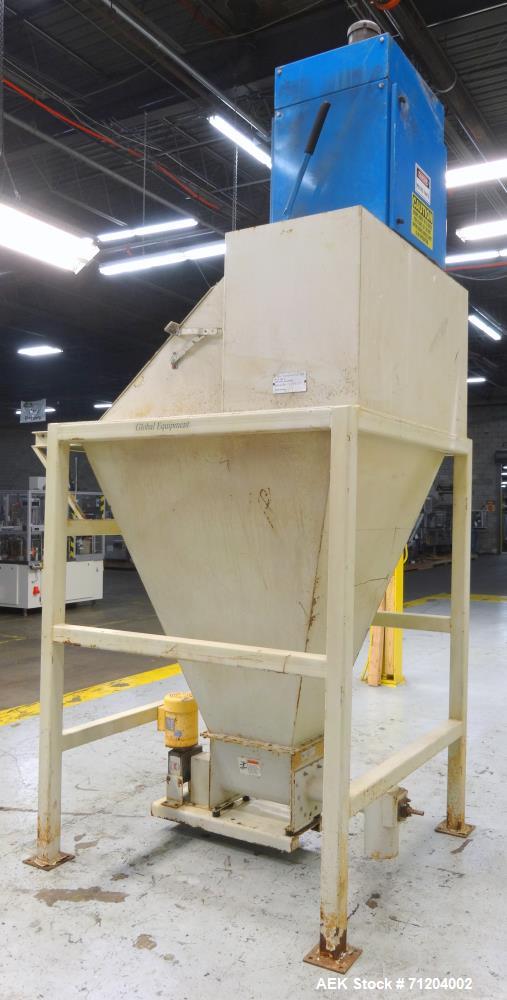 Used Global Equipment & Mfg Model 400-FE-002 Bulk Bag Dump Station. H