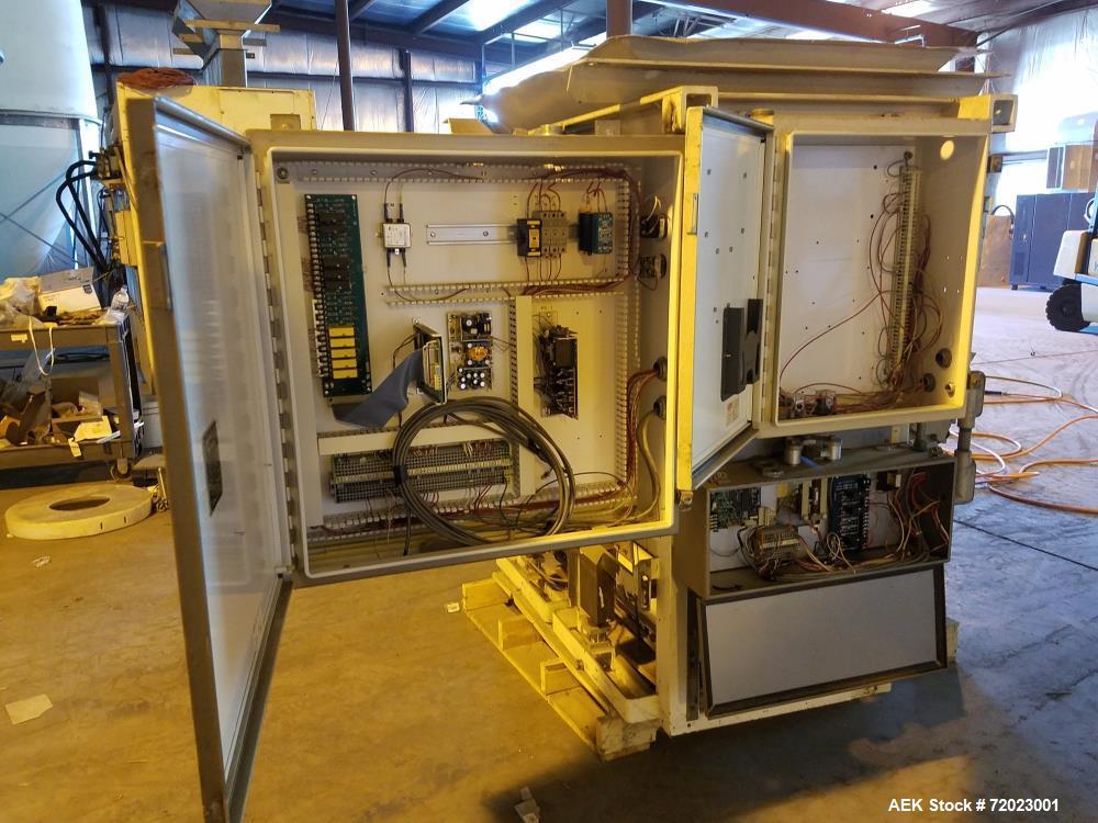 Used Bemis Duplex Automatic Bagging System, Model 7130A. Includes: Pa