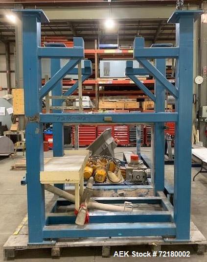 Used- Stainless Steel Supersack Unloader. Consist