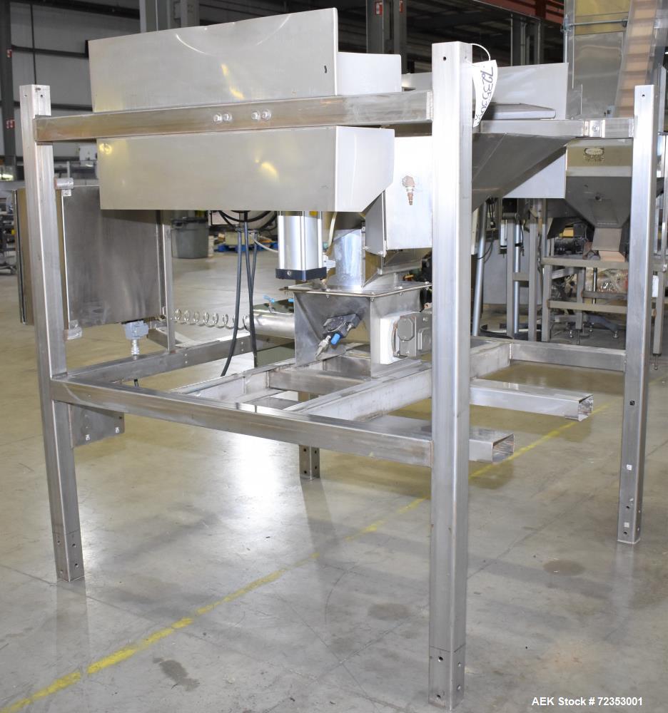 Used Hapman Bulk Bag Unloader. Designed to unload bulk chemical bags
