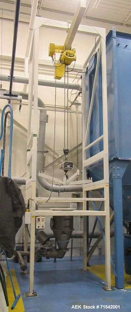 Used Vac-U-Max Bulk Bag Unloader Model 104122. Unit includes: (1) Bud