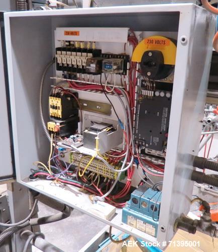Used Fischbein Paper Bag Sealer, Model DRC-100. 60 fpm, bag width 5"-