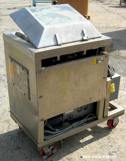 USED: Multivac tray sealer, model A300/52. Designed to seal food prod