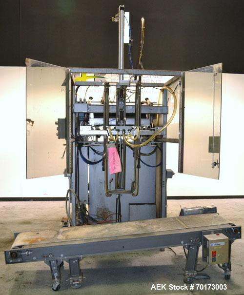 Used Bemis Packaging Machinery Model 1575G188 Bag In Box Inserter, Ma
