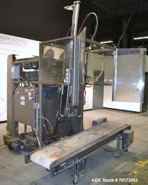 Used Bemis Packaging Machinery Model 1575G188 Bag In Box Inserter, Ma