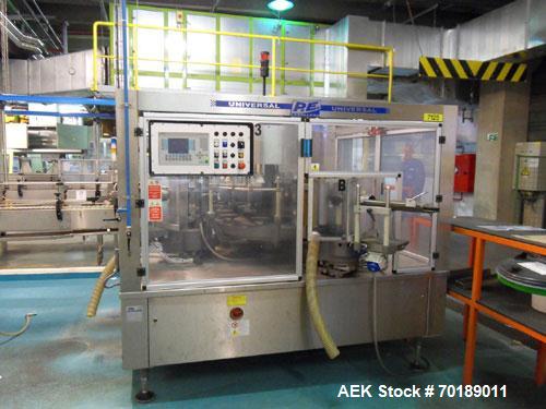 UsedProcomac PET Bottle Filling Line for 0.8 - 2.65 gallon (3 - 10 li