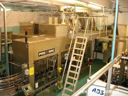 UsedProcomac PET Bottle Filling Line for 0.8 - 2.65 gallon (3 - 10 li
