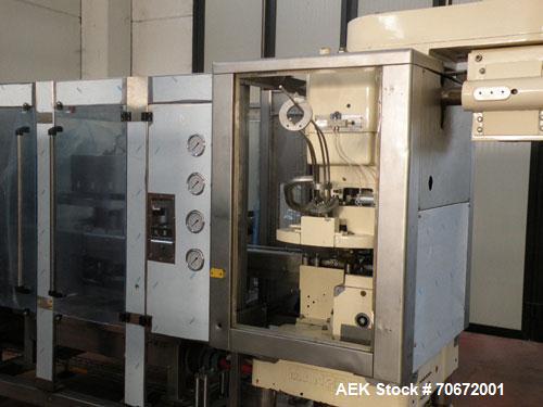 UsedSarcmi 202 Can Filler. Maximum capacity 12,000 cans/hour for 11