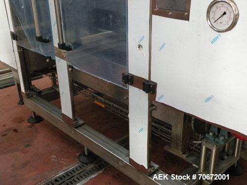 UsedSarcmi 202 Can Filler. Maximum capacity 12,000 cans/hour for 11