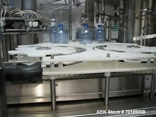 UsedSig Complete PET Bottle Filling Line comprised of (1) Siapi blowi