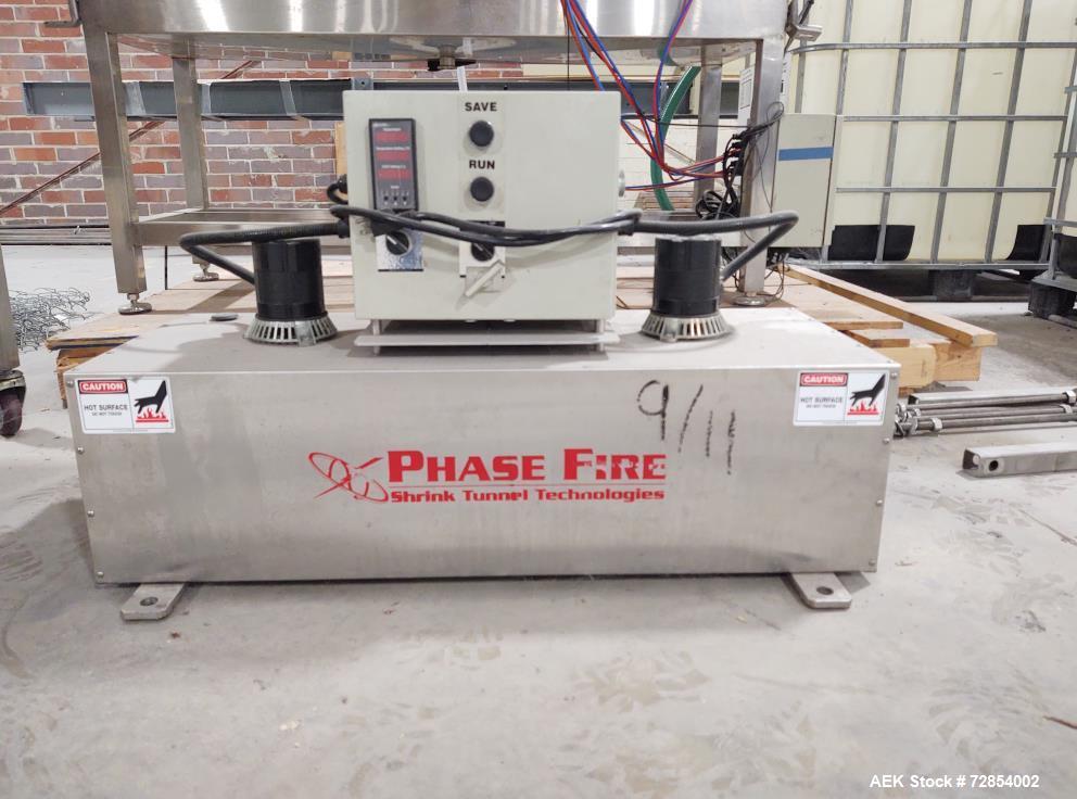 UsedAccutek Model 50BR1L02 S/S (6) Head Pneumatic Bottle Rinser. Prod