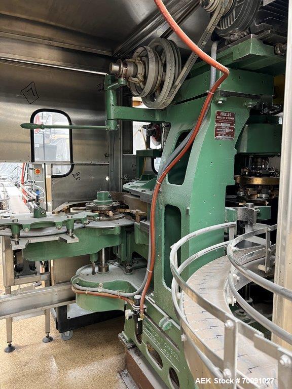 UsedAngelus 50P Automatic 3 Head Rotary Can Seamer Set on 502 Diamete
