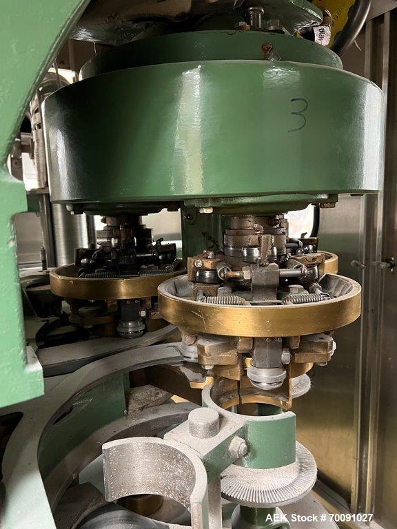 UsedAngelus 50P Automatic 3 Head Rotary Can Seamer Set on 502 Diamete