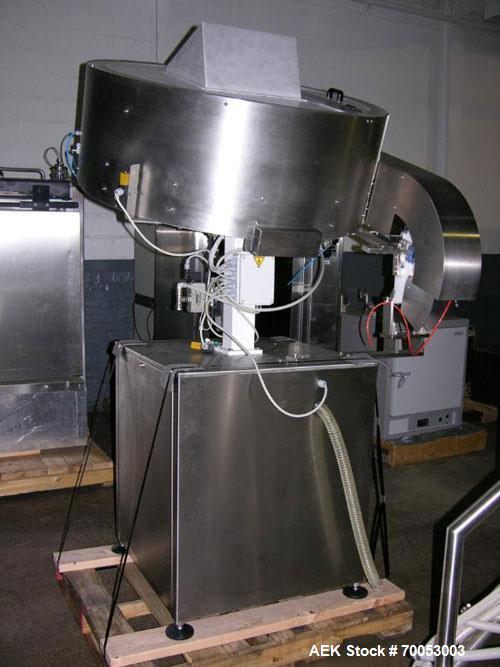 UsedUnused-AROL Rotary Screw Capper, Model Euro VP600. (6) Quill rota
