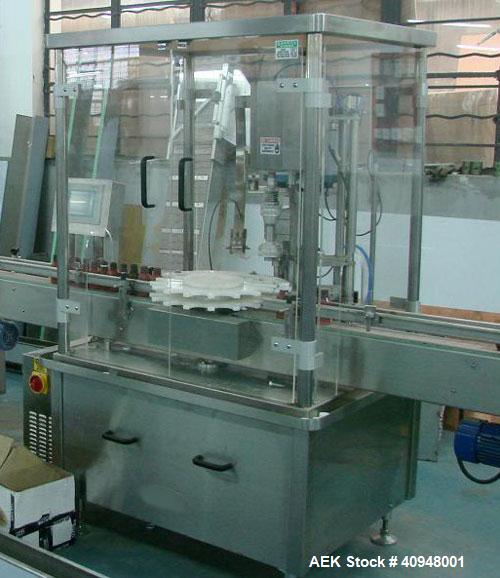 UsedTotalPack Automatic Chuck Capper, Model CP-100A. Cap diameter 10-