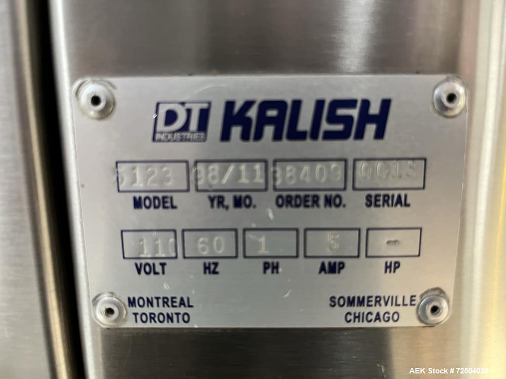 Used DT Kalish (IMA) Single Head Chuck Capper, Model Starcap 5123. Ma