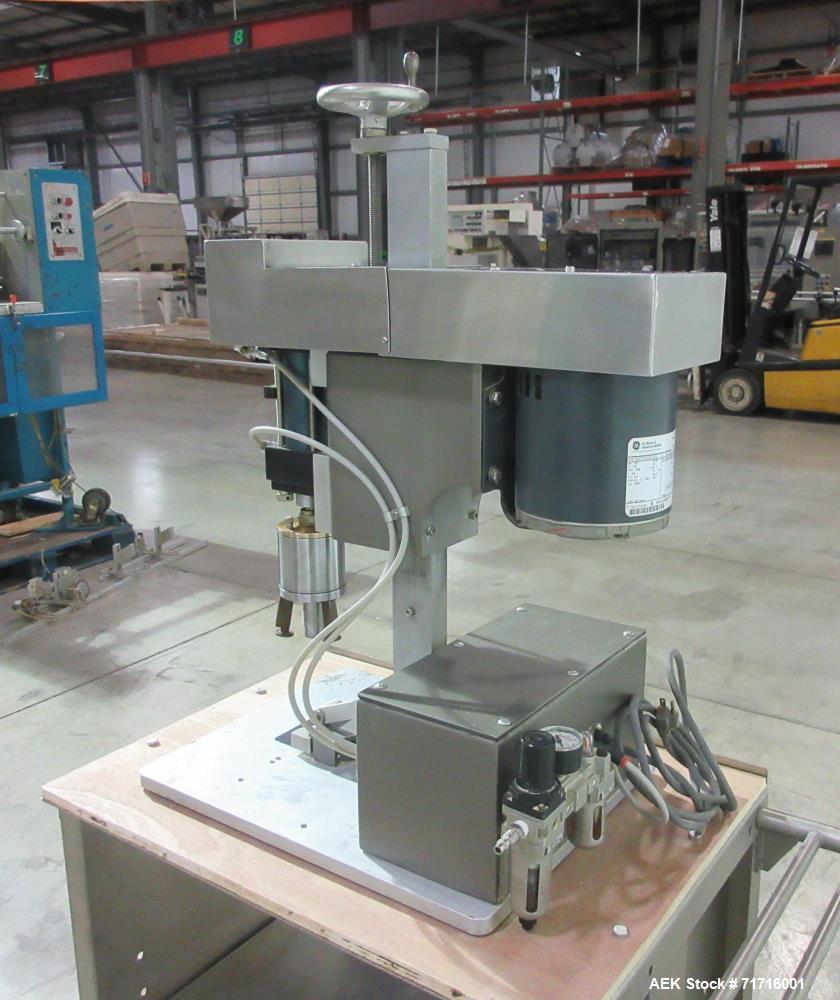 Used Cozzoli Model SC50 Electric Crimper. Will cap sizes up to 95mm