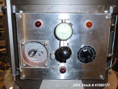 Used Genesis West Vial Crimp Capper, Model RW500. Offered as a parts