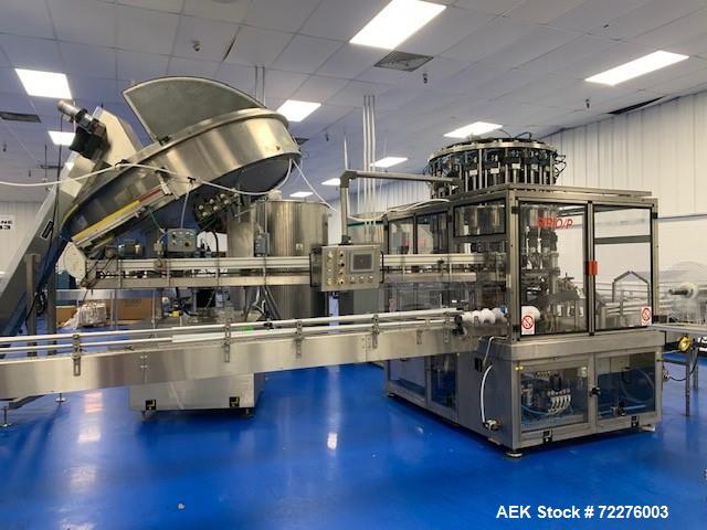 UsedRonchi Model Sirio 20-Head Rotary Pump Placer. Capable of speeds