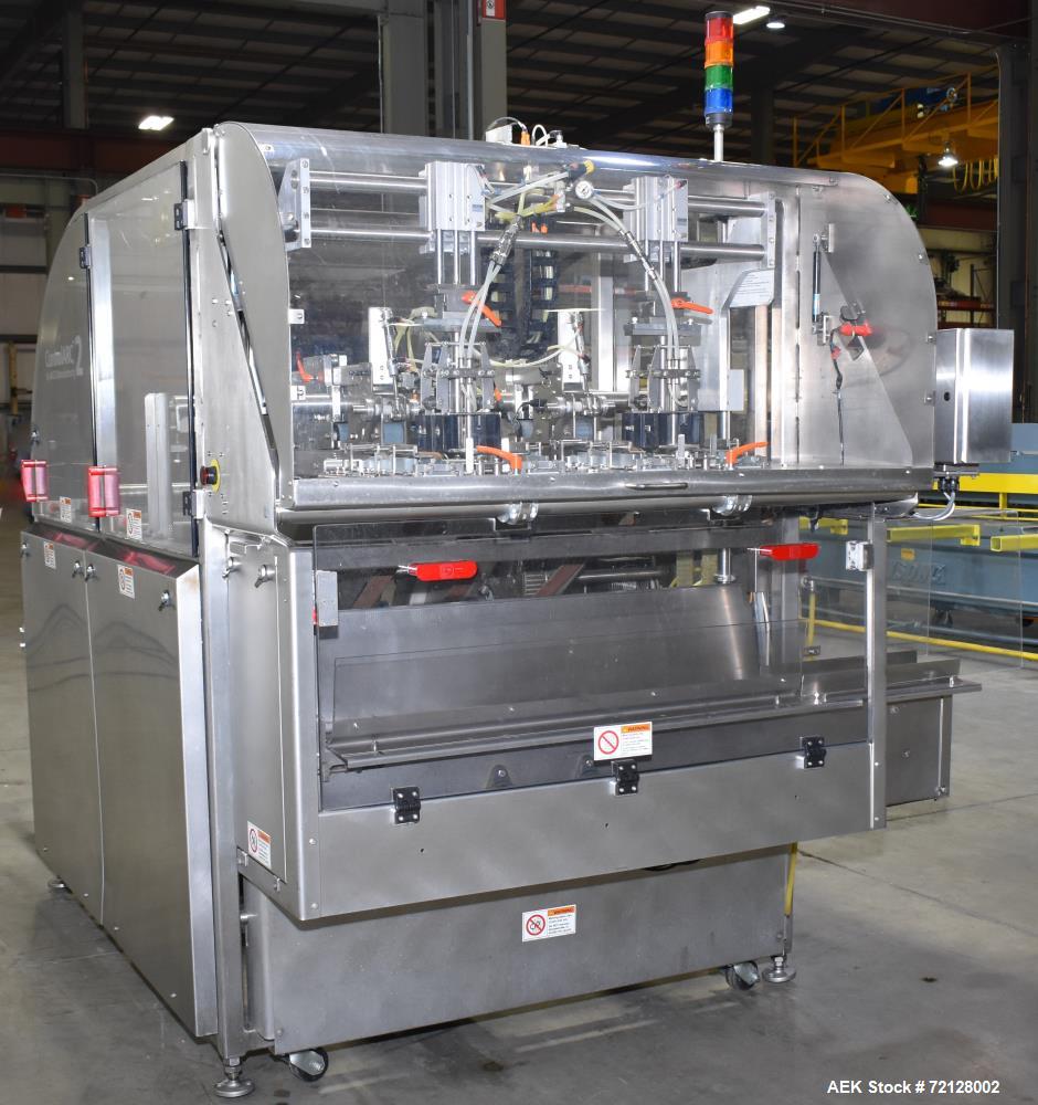 Used Adco Tri-seal Top Load Carton Former, Model CF1200-30-SS. Has 2