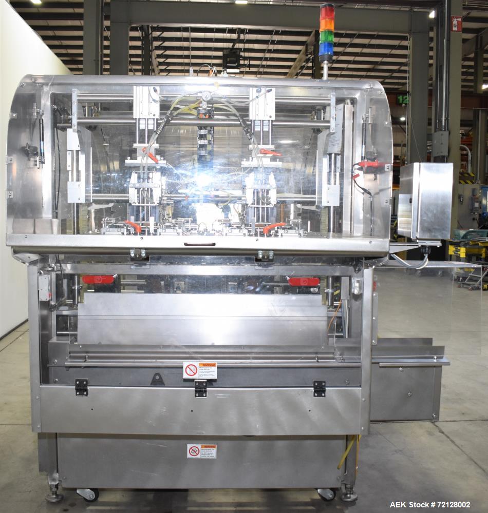 Used Adco Tri-seal Top Load Carton Former, Model CF1200-30-SS. Has 2