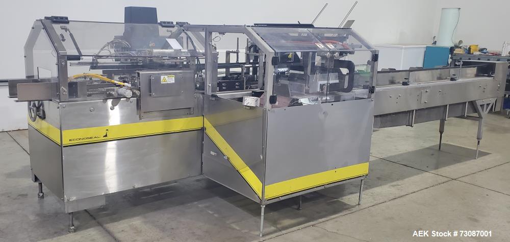 Used Econocorp Econoseal Spartan Cartoner - Hot Melt Glue, 40 CPM